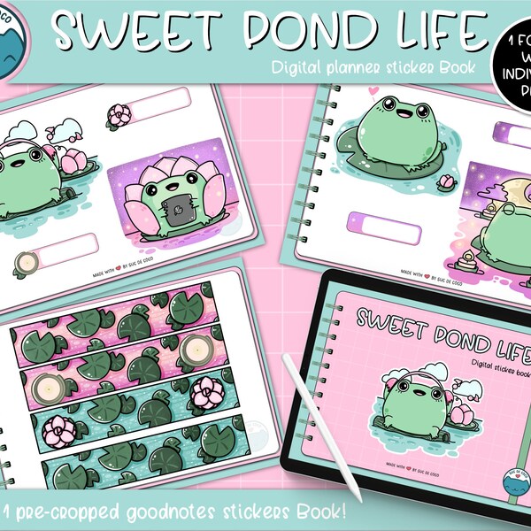 Transparent Frog Sticker - Etsy