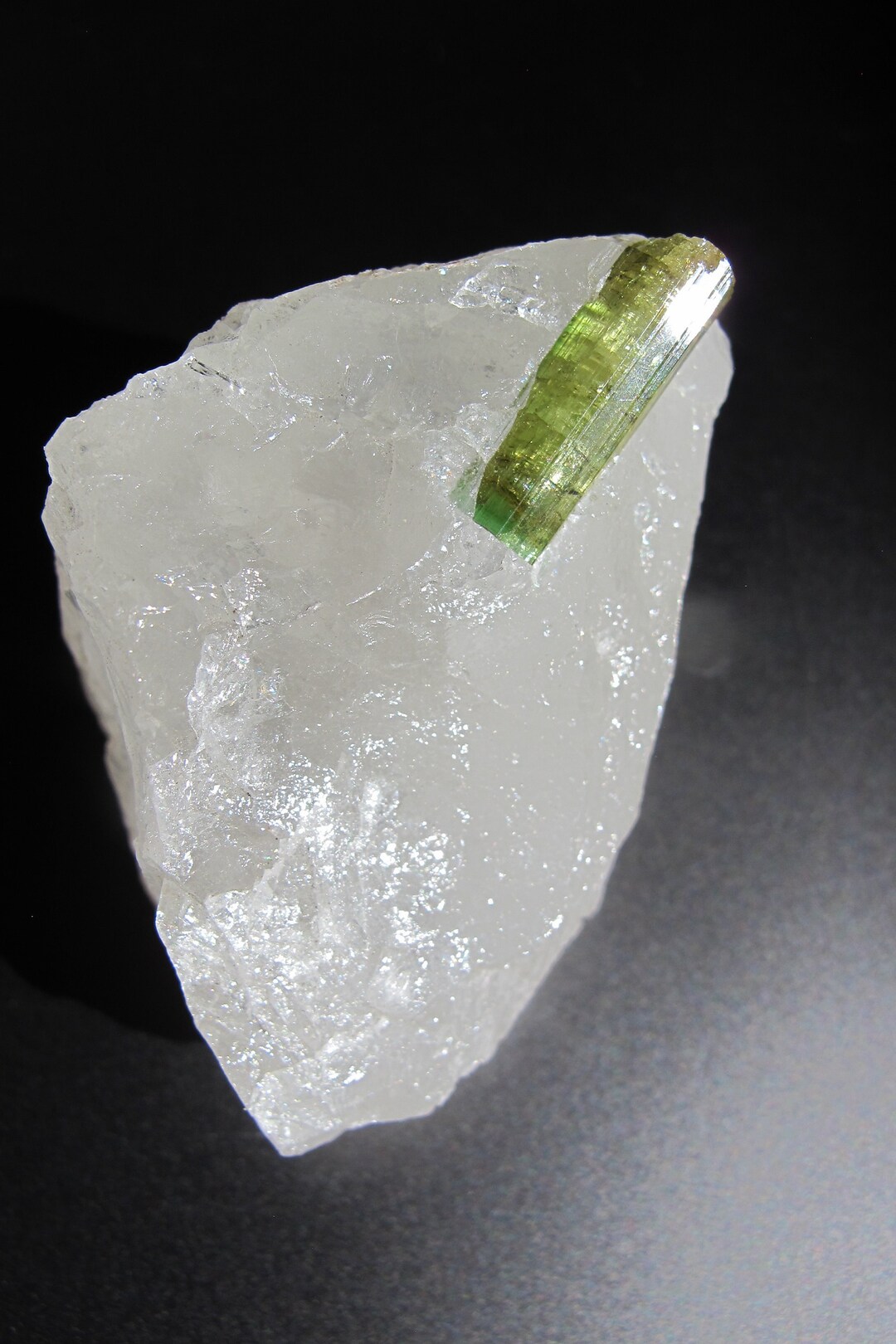 Earth Port Ambassador Gemmy Green Tourmaline in Quartz Crystal Sedona ...