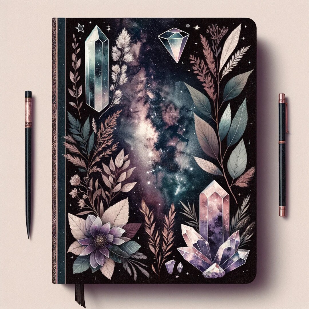 Crystal Journal Digital Download Printable | Spiritual Journey | PDF ...