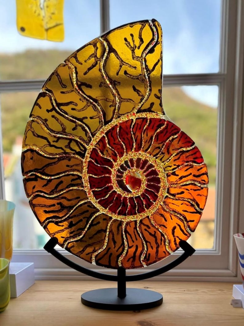 Fused Glass Ammonite Tutorial - Etsy