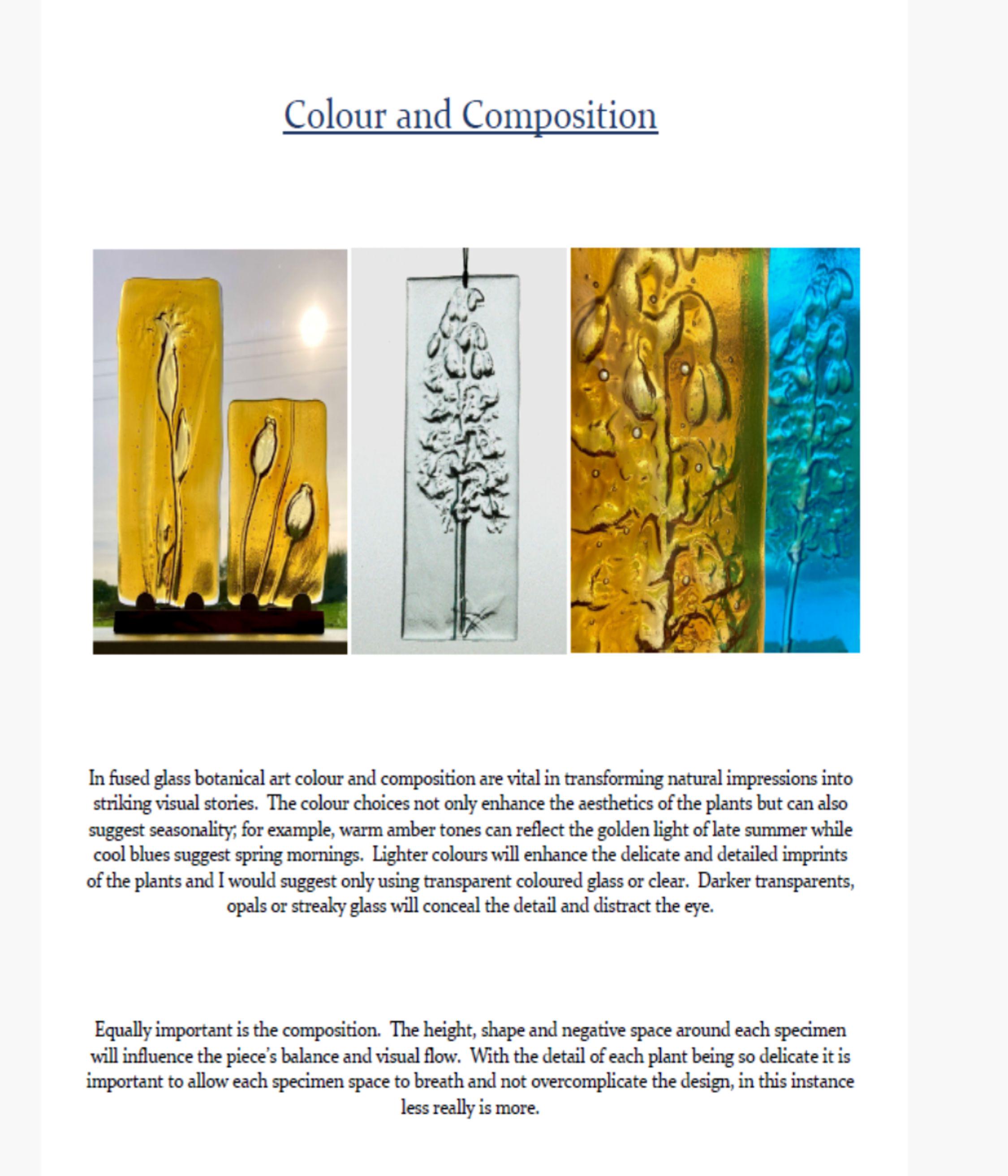 Ghost Plants - an Introduction to Fused Glass Botanical Art. - Etsy