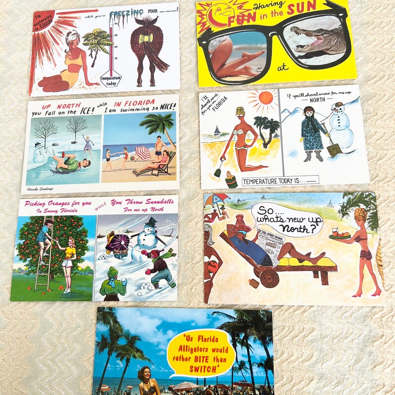 Florida Postcard - Etsy