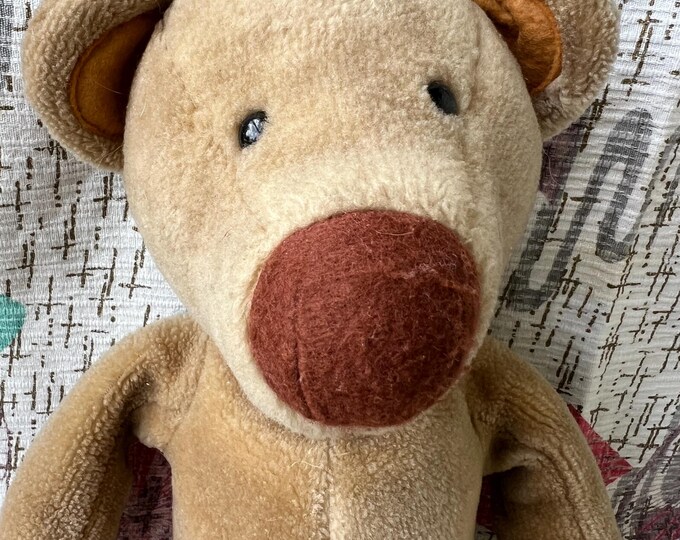 Teddy Bear-1983 Avon "kerby" Teddy Bear-original Plush-stuffed Animal ...