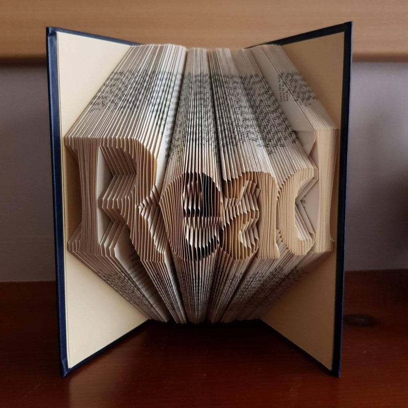 Read Book Folding Pattern - Etsy
