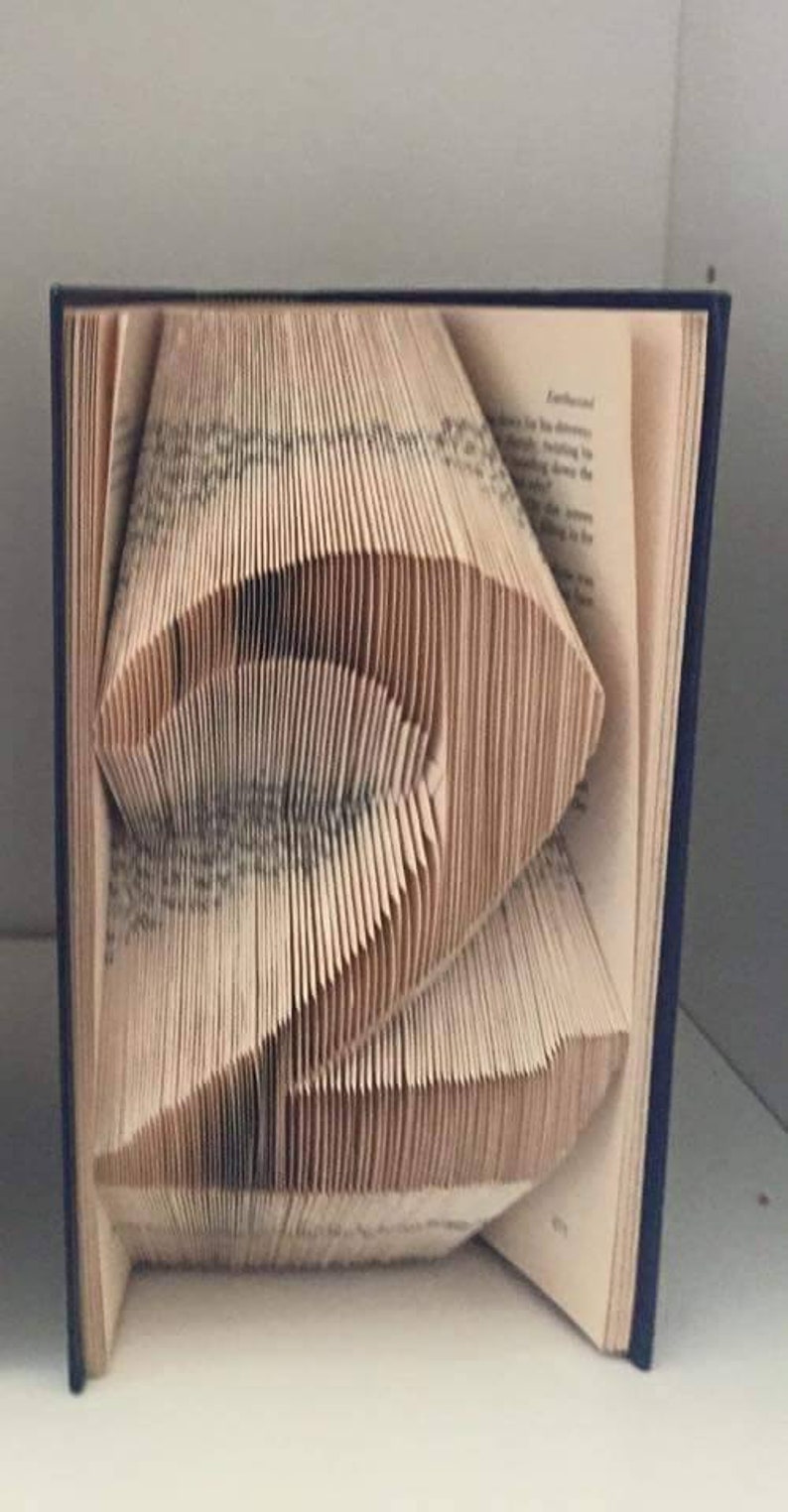 Individual Numbers 1-99 Folded Book Art. Perfect Birthday Gift - Etsy