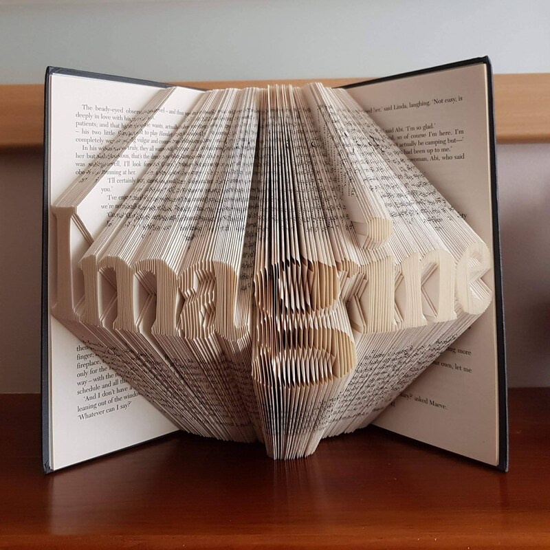 Folded Books - Etsy