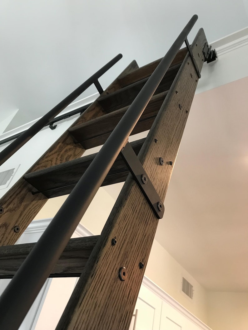 Custom Hardwood Ladders for Lofts, Kitchens, Closets and More. - Etsy