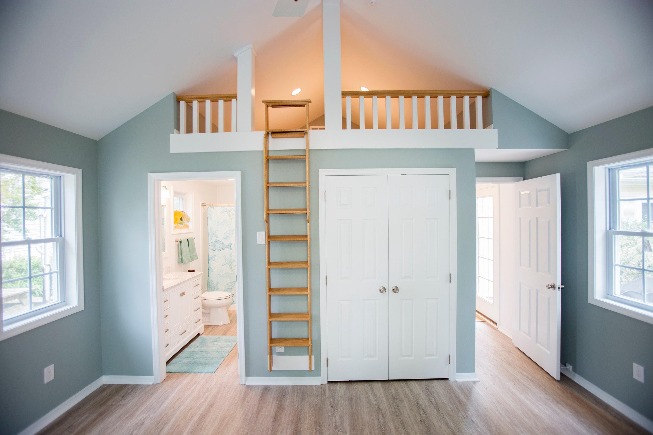 Custom Hardwood Ladders for Lofts, Kitchens, Closets and More. - Etsy
