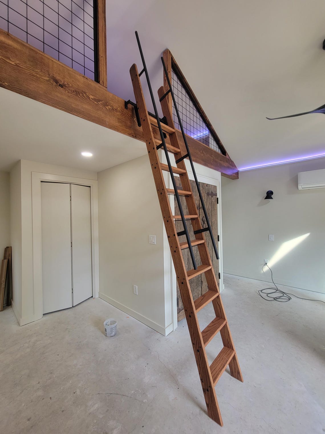Custom Hardwood Ladders for Lofts, Kitchens, Closets and More. - Etsy