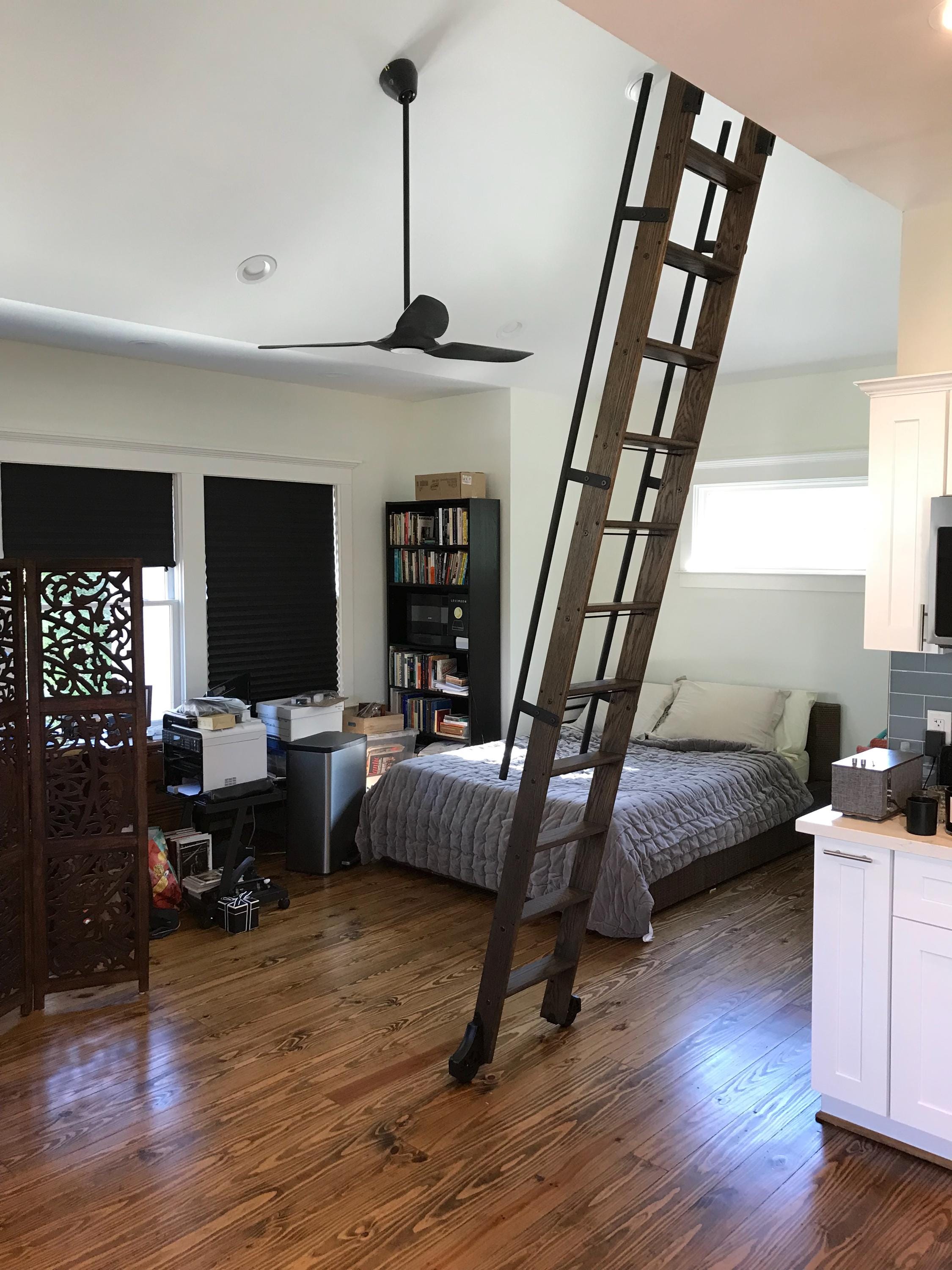 Custom Hardwood Ladders for Lofts, Kitchens, Closets and More. - Etsy