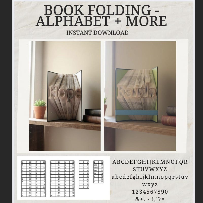 Diy Alphabet Book Kit - Etsy