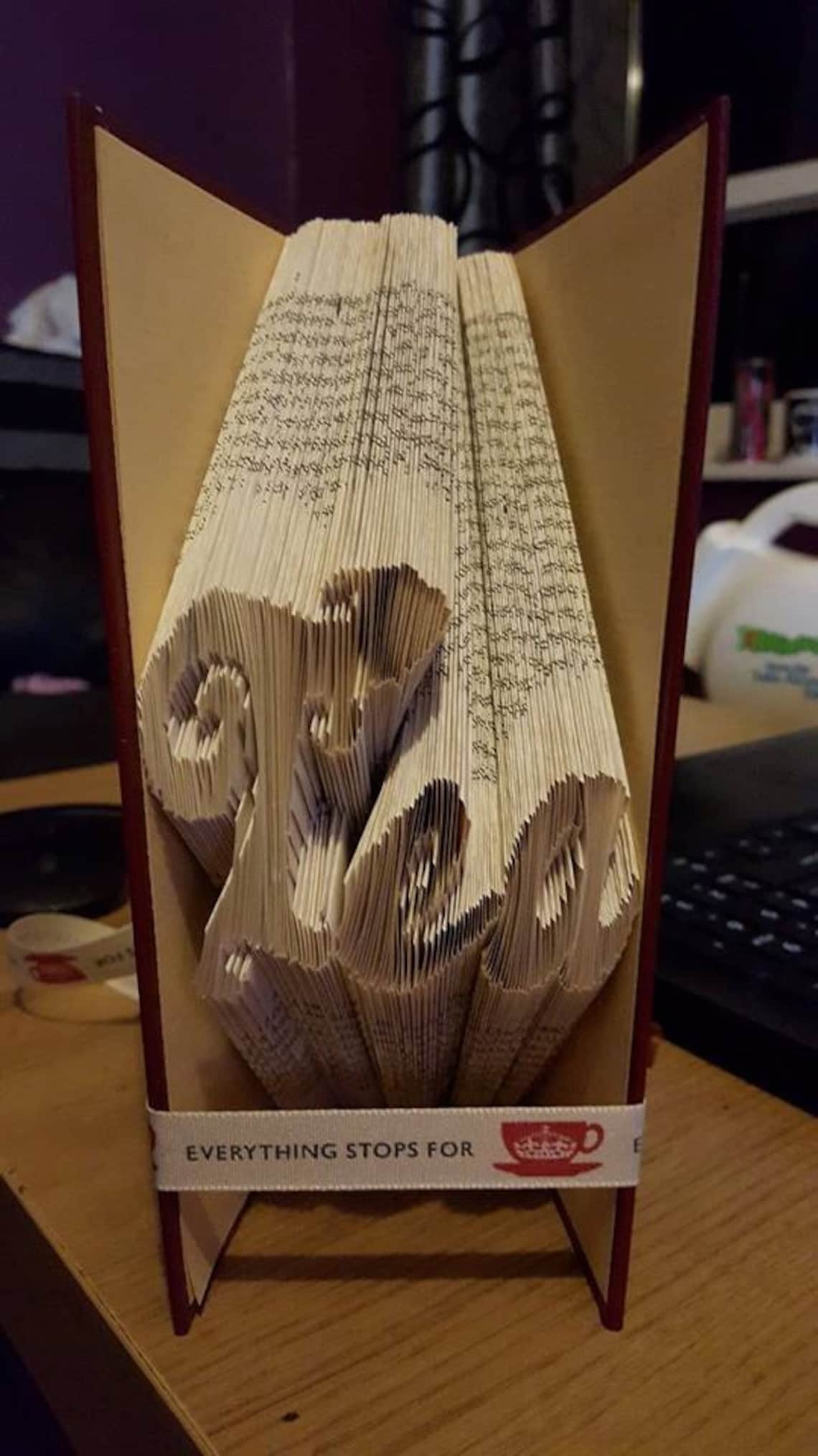 Book Folding Pattern Alphabet Full Alphabet Alphabet 15 - Etsy