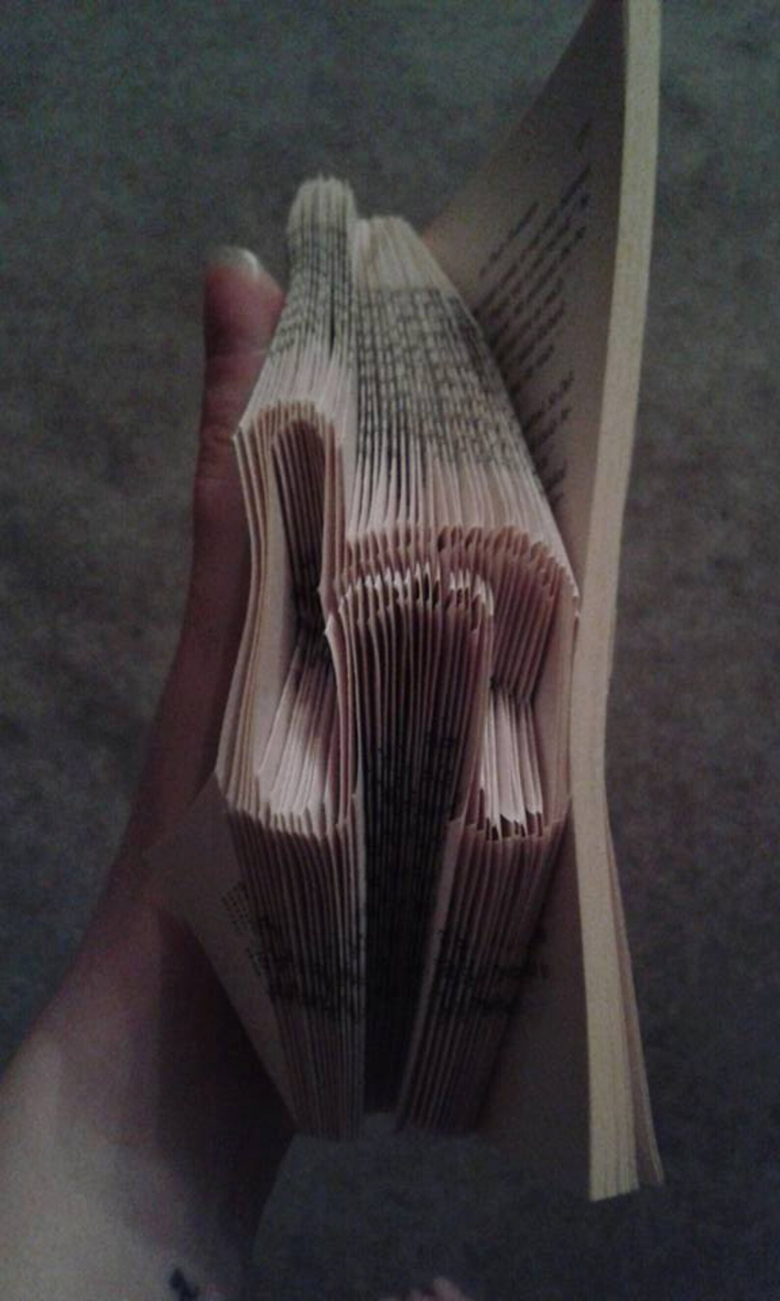 Book Folding Pattern Alphabet - Alphabet 11 - Outline - Full Alphabet ...