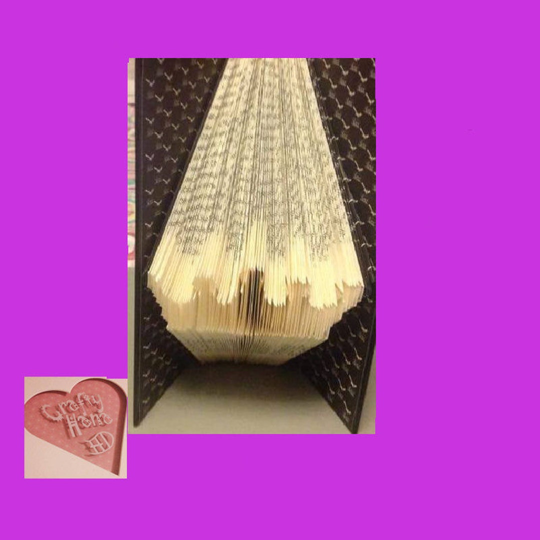 Book Folding Pattern - Crown - Mini Collection 2 - 92 Folds - Measure ...