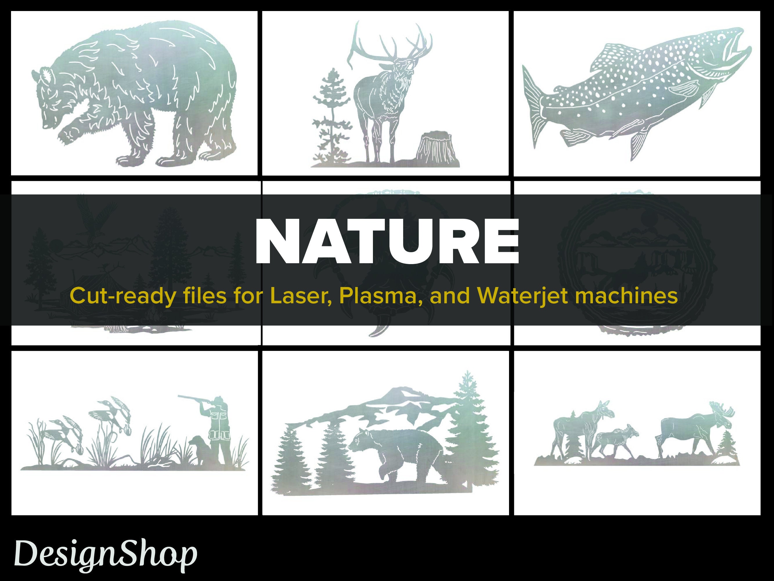 200 Tested and Ready to Cut DXF Files for Laser and Plasma CNC Machines ...