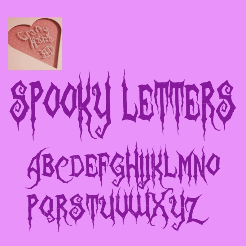 Spooky Letters - Book Folding Patterns - Perfect for Halloween - PDF ...