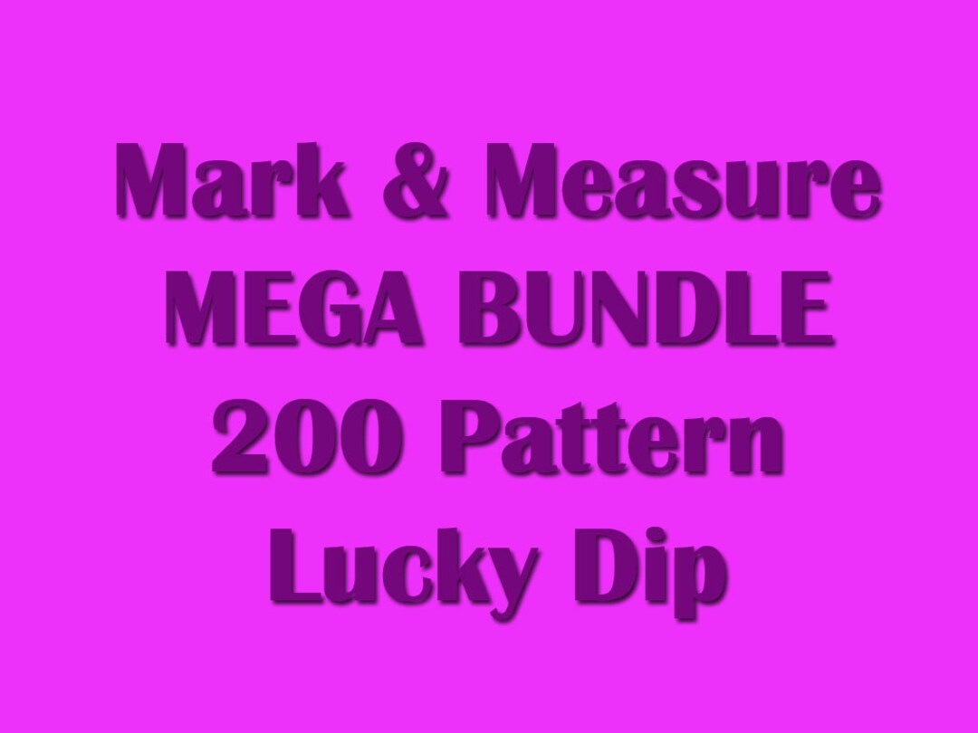 Book Folding Pattern Mark & Measure Mega Bundle - 200 Patterns - Etsy