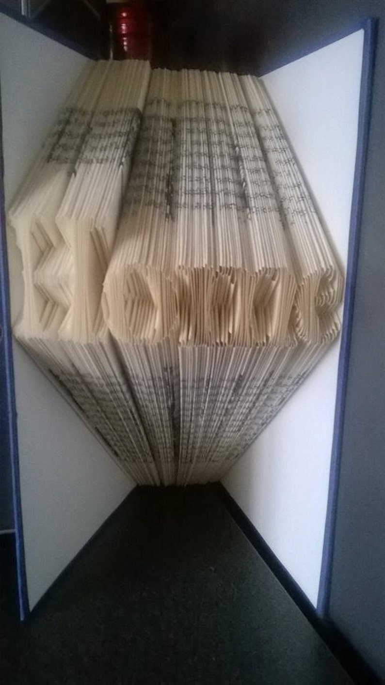 Book Folding Pattern Mini Alphabet 2 Average 35 Folds per | Etsy
