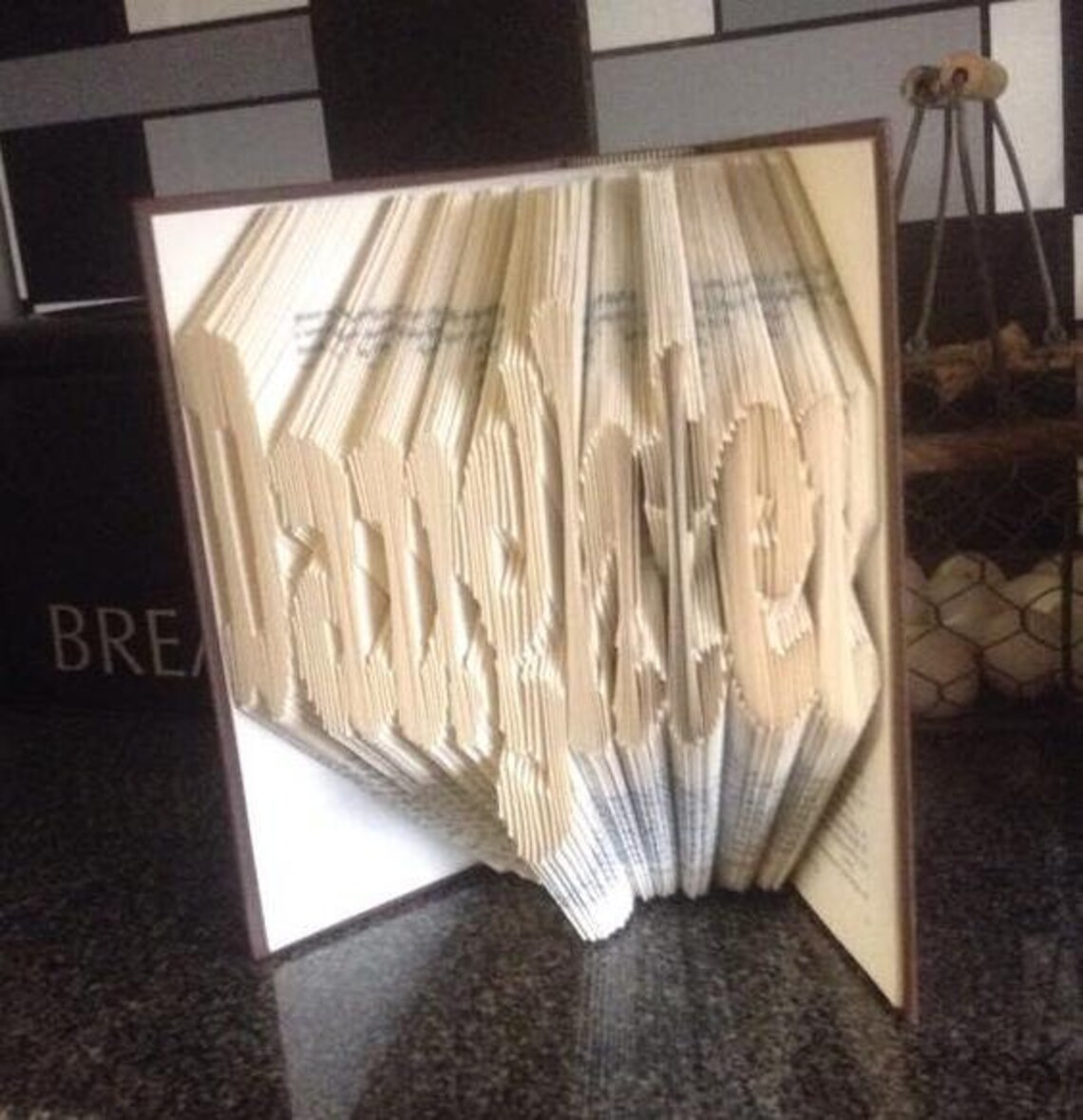 Book Folding Alphabet - Alphabet 2 - Chunky and Curved Font (75 Letters ...