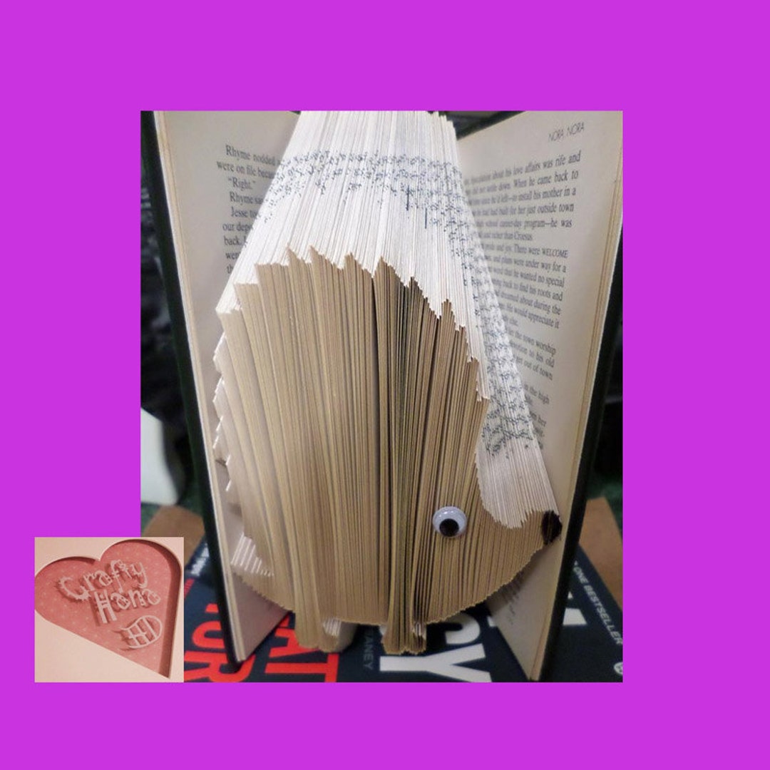 Book Folding Pattern - Hedgehog - 243 Folds - Measure, Mark & Fold ...