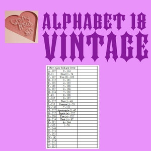 Book Folding Pattern - Alphabet 18 - Vintage - Measure Mark & Fold ...