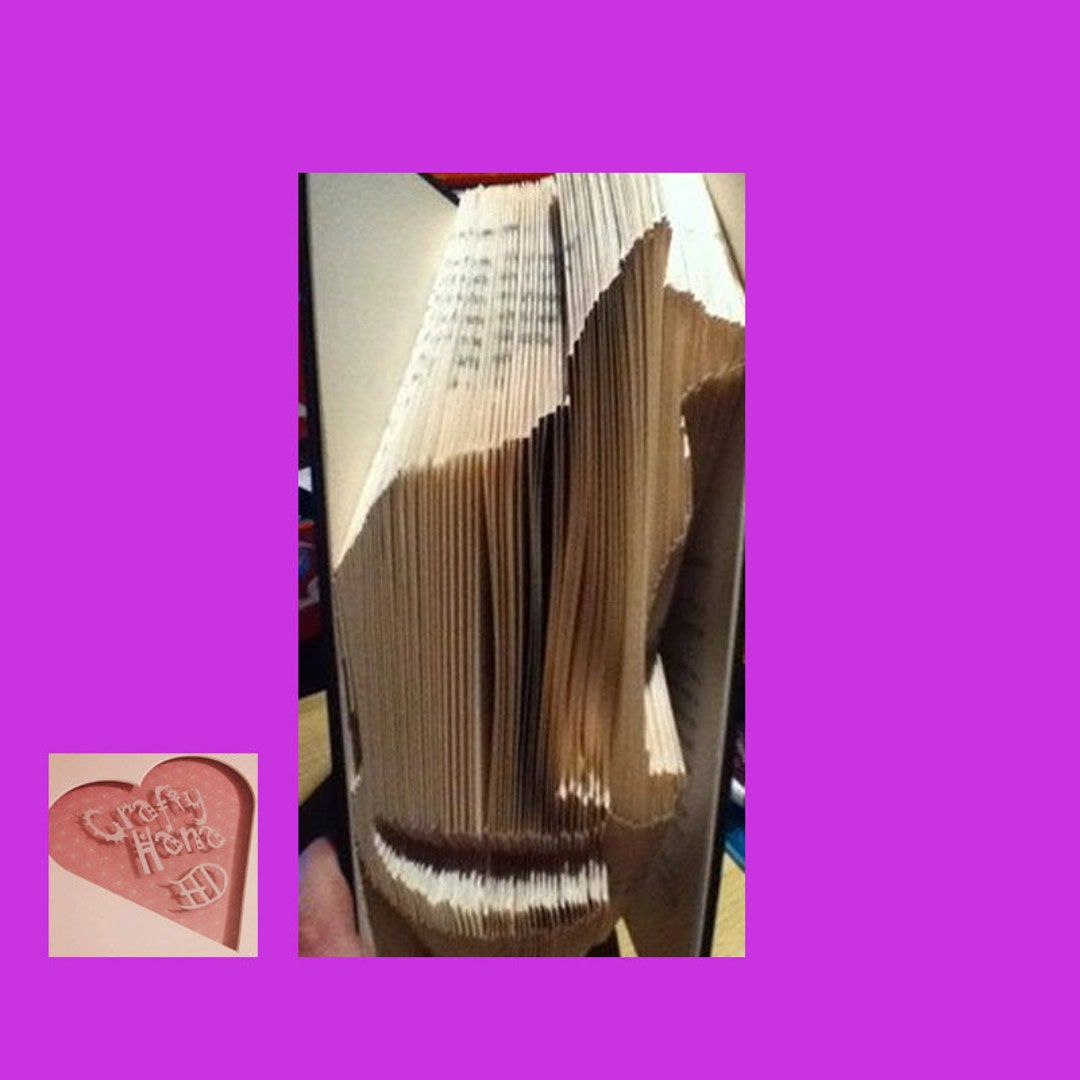 Book Folding Pattern - Sitting Cat - 166 Folds - Measure, Mark & Fold ...