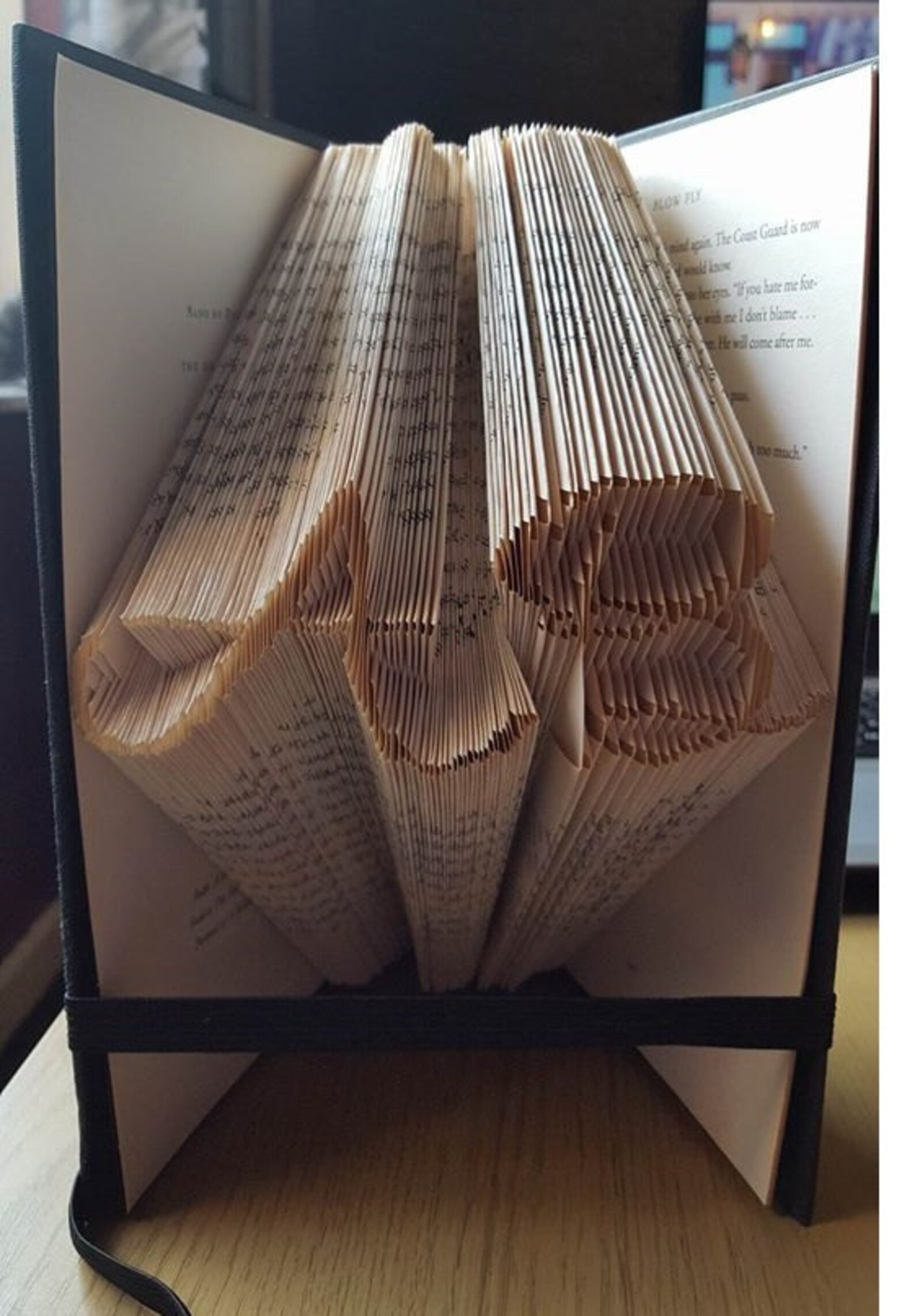 Book Folding Pattern Alphabet 21 Fancy Christmas Full | Etsy