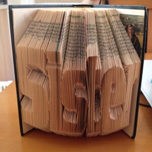 Book Folding Pattern Alphabet - ALPHABET 3 - Slimmer, Less Folds ...