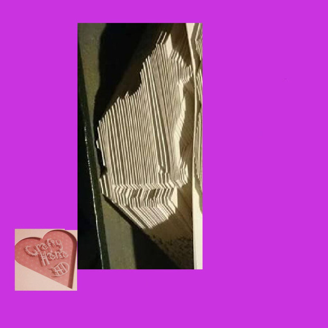 Book Folding Pattern - Cat - Mini Collection 1 - 83 Folds - Measure ...