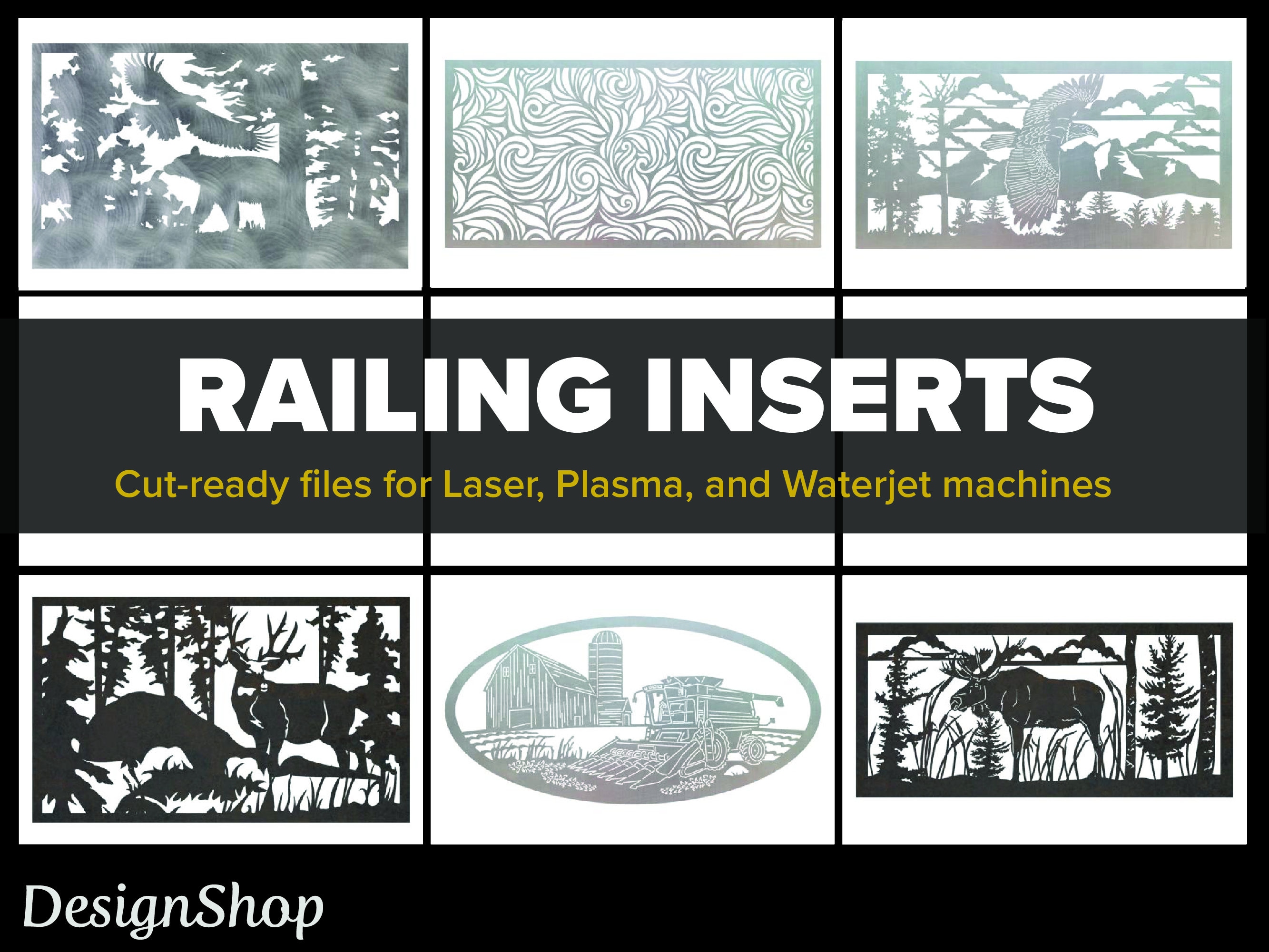 200 Tested and Ready to Cut DXF Files for Laser and Plasma CNC Machines ...