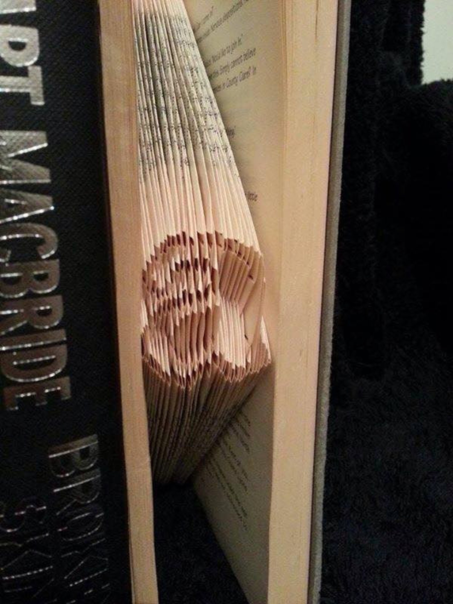 Book Folding Pattern Alphabet Alphabet 11 Outline Full - Etsy UK