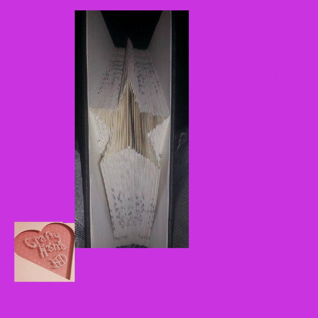 Book Folding Pattern - Star - Mini Collection - 81 Folds - Instant ...