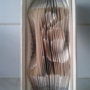 Book Folding Pattern Alphabet 17 Art Nouv Full Measurements to Create ...