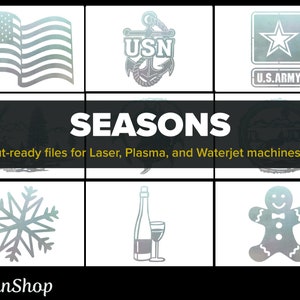 200 Tested and Ready to Cut DXF Files for Laser and Plasma CNC Machines ...