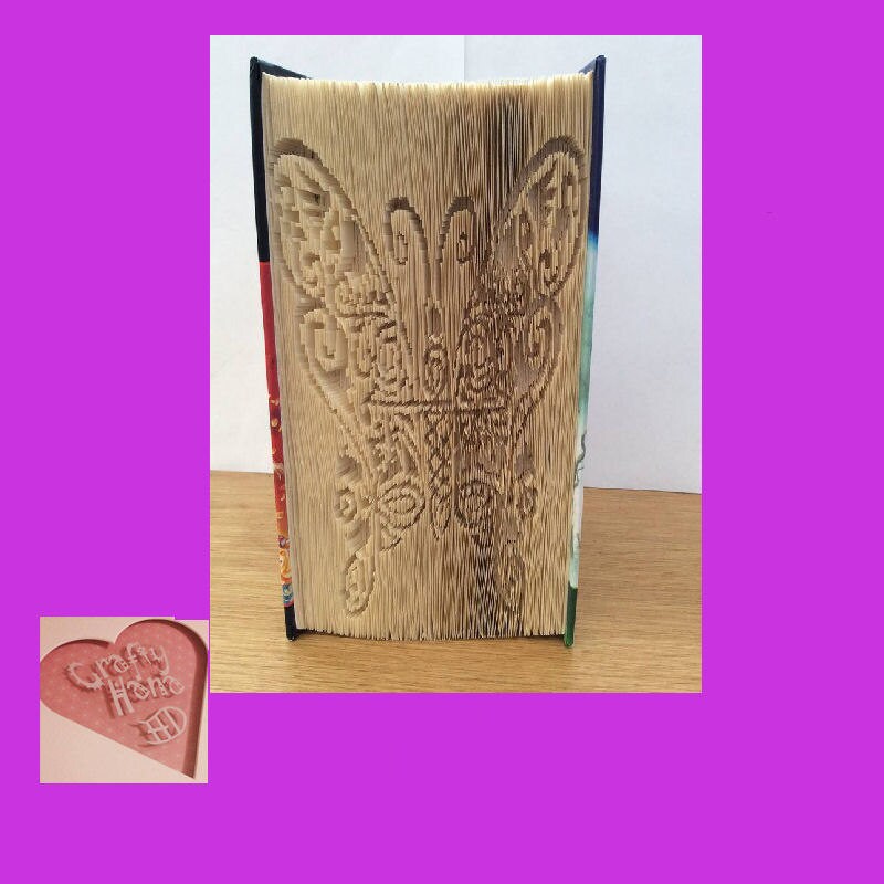 Book Folding Pattern Butterfly 600 pages Measure Mark | Etsy