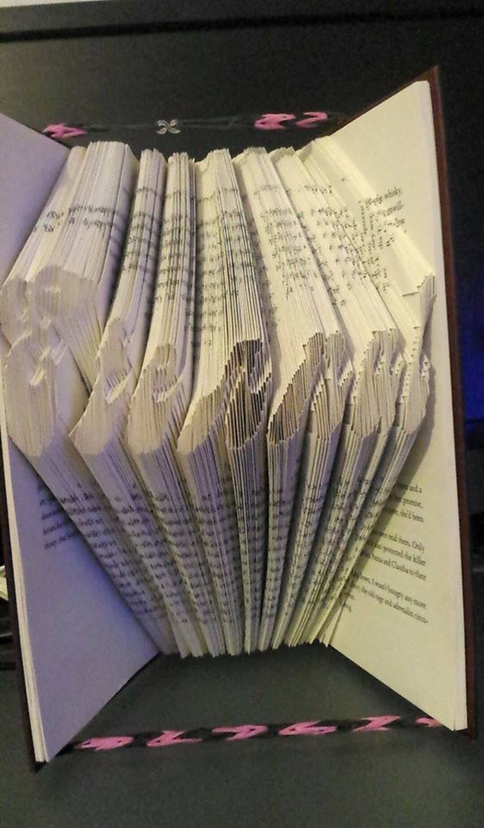 Book Folding Pattern Alphabet 23 Curvy Christmas - Includes Full Size ...