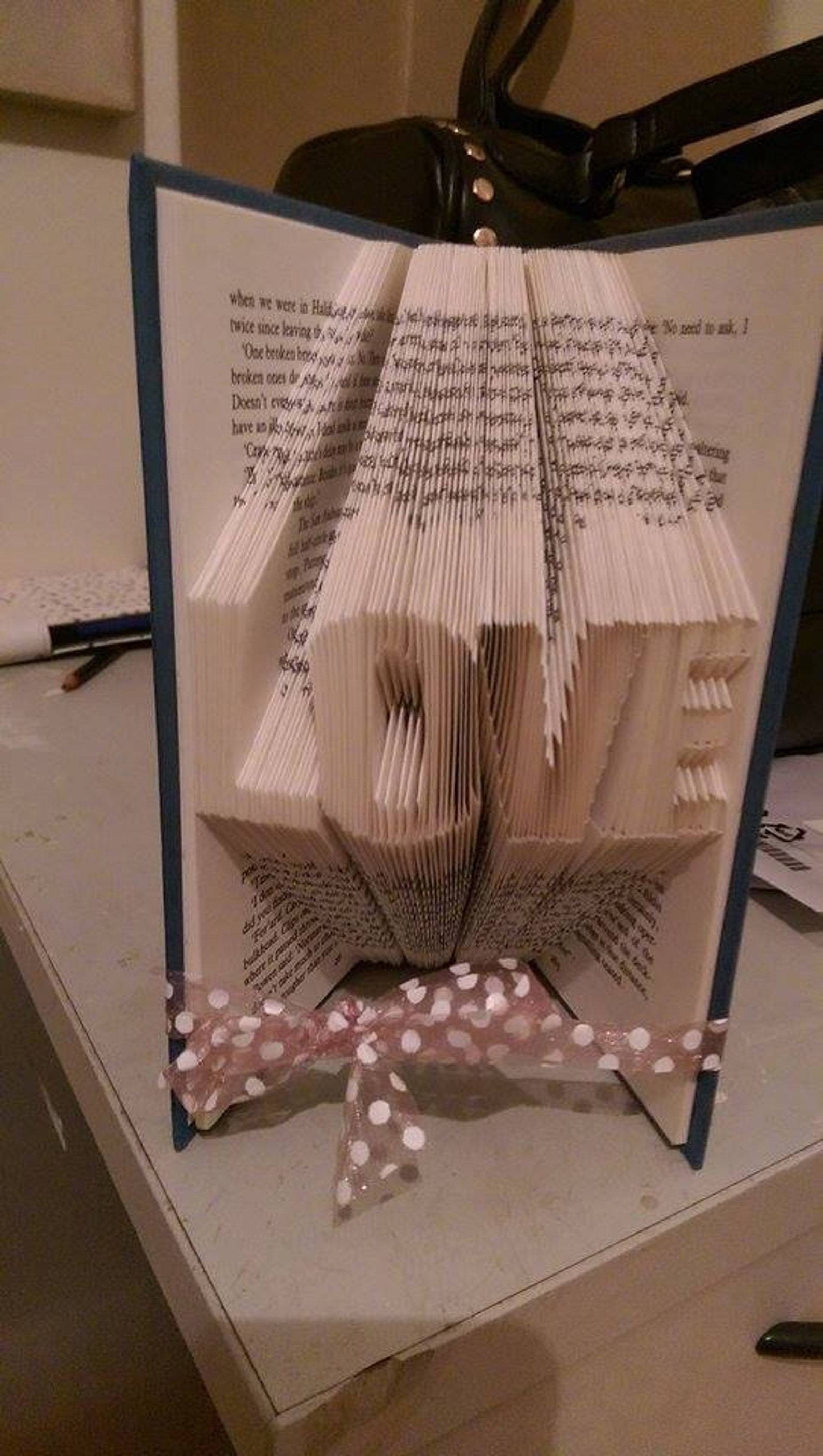 Book Folding Mini Alphabet Uppercase Letters Numbers & - Etsy