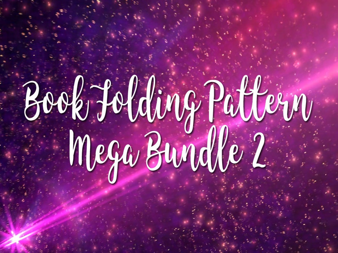 The Ultimate Book Folding Pattern Mega Bundle 2 - Over 500 Patterns ...
