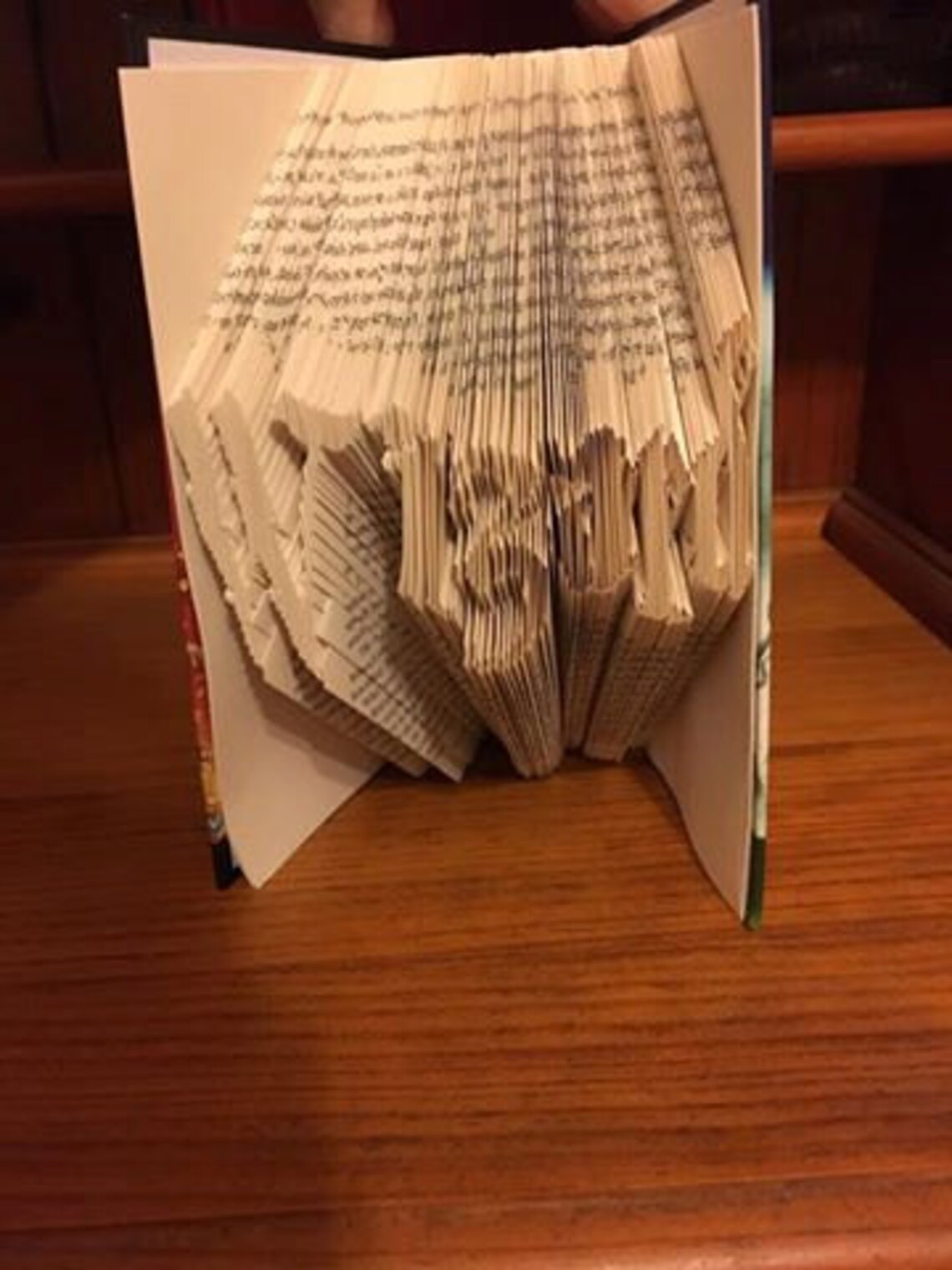 Book Folding Pattern Alphabet 38 Wizard Full Alphabet | Etsy