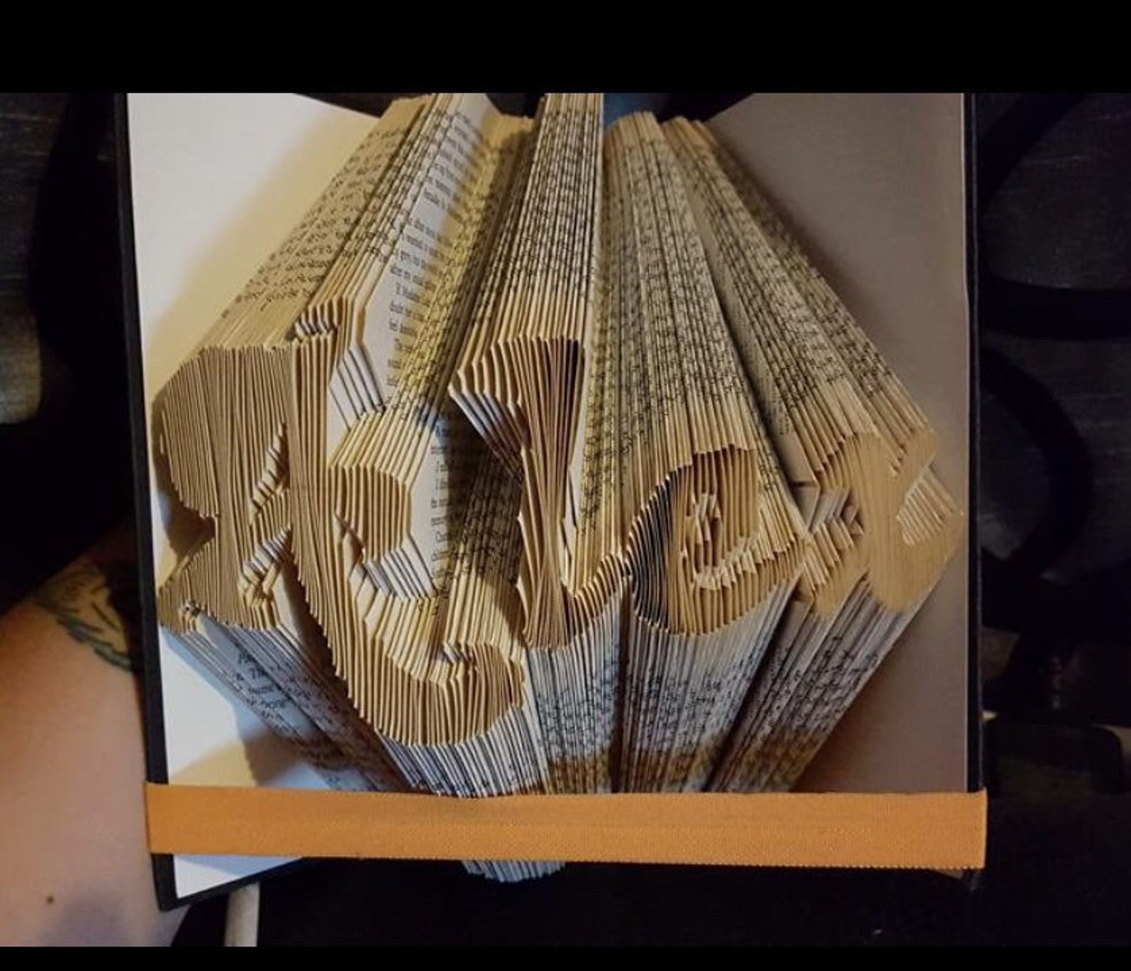 Book Folding Pattern Alphabet Full Alphabet Alphabet 15 - Etsy