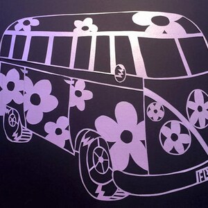 Papercutting Template - Flowerpowercamper - Personal & Commerical ...