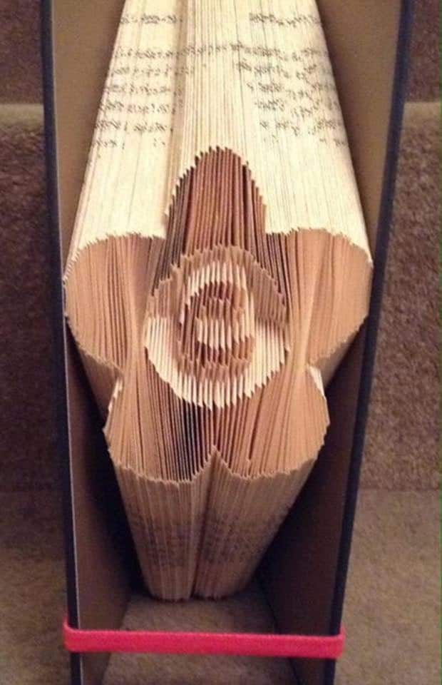 Book Folding Pattern - Alphabet 16 - Flowerpower - 2 Full Alphabets ...