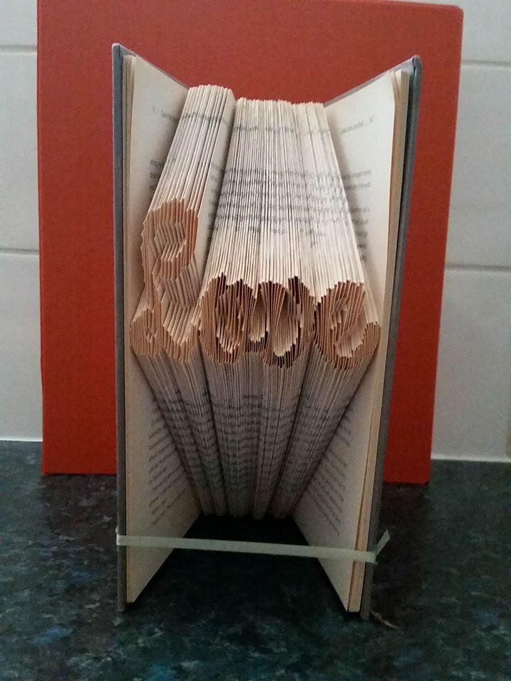 Book Folding Pattern Alphabet 37 Flowing Full Alphabet - Etsy