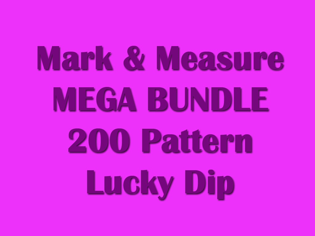 Book Folding Pattern Mark & Measure Mega Bundle 200 Patterns - Etsy