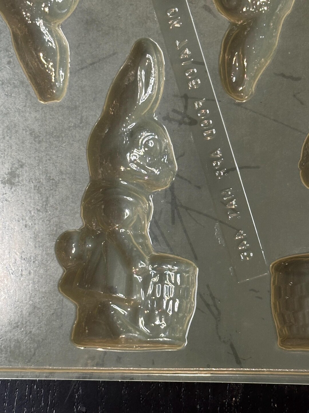 Vintage Easter Bunny Plastic Chocolate Mold - Apollo 445 - Etsy