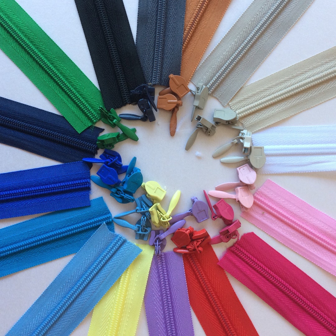 Continuous Zipper Roll, Invisible / Concealed, Size 3 - Etsy UK