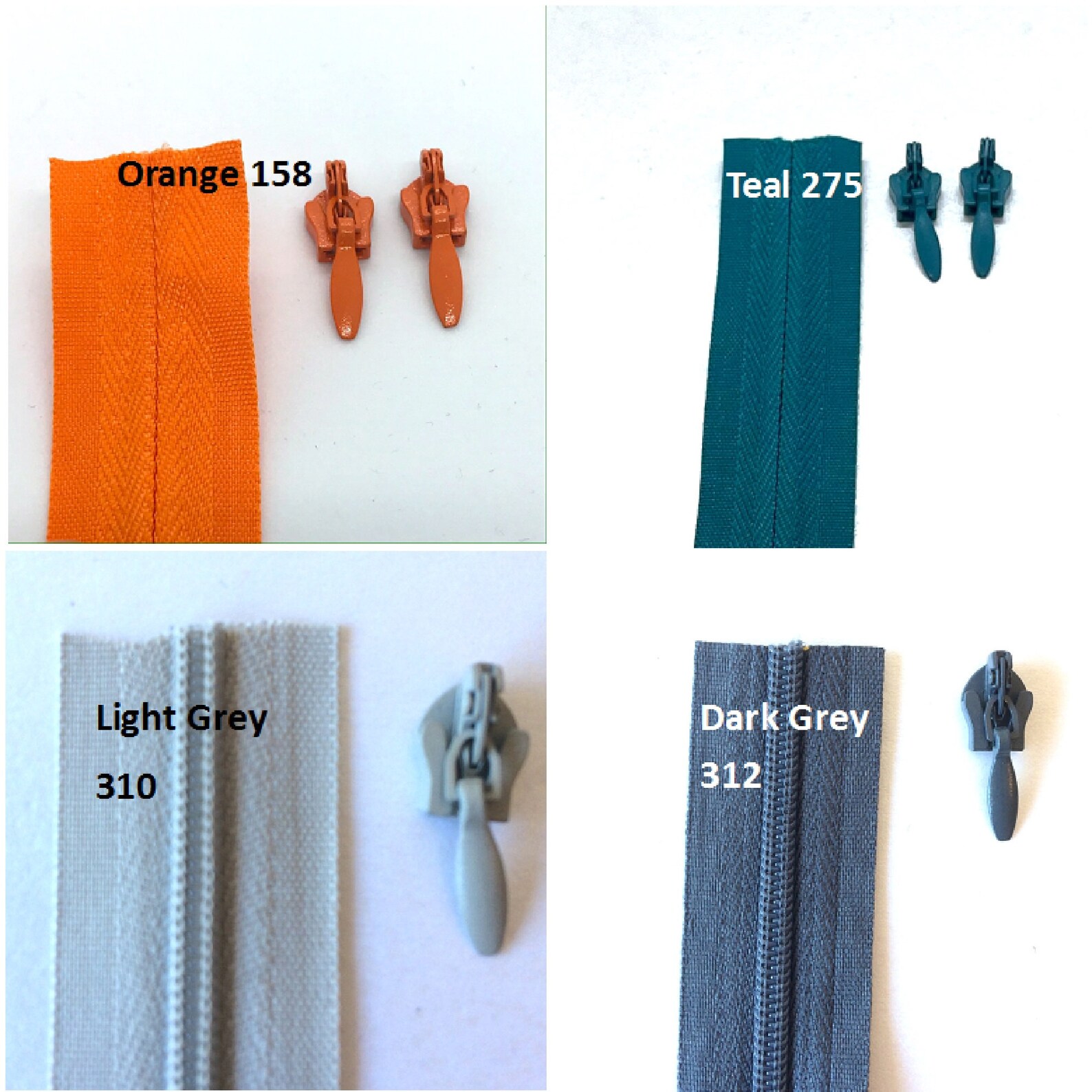 Continuous Zipper Roll, Invisible / Concealed, Size 3 - Etsy UK