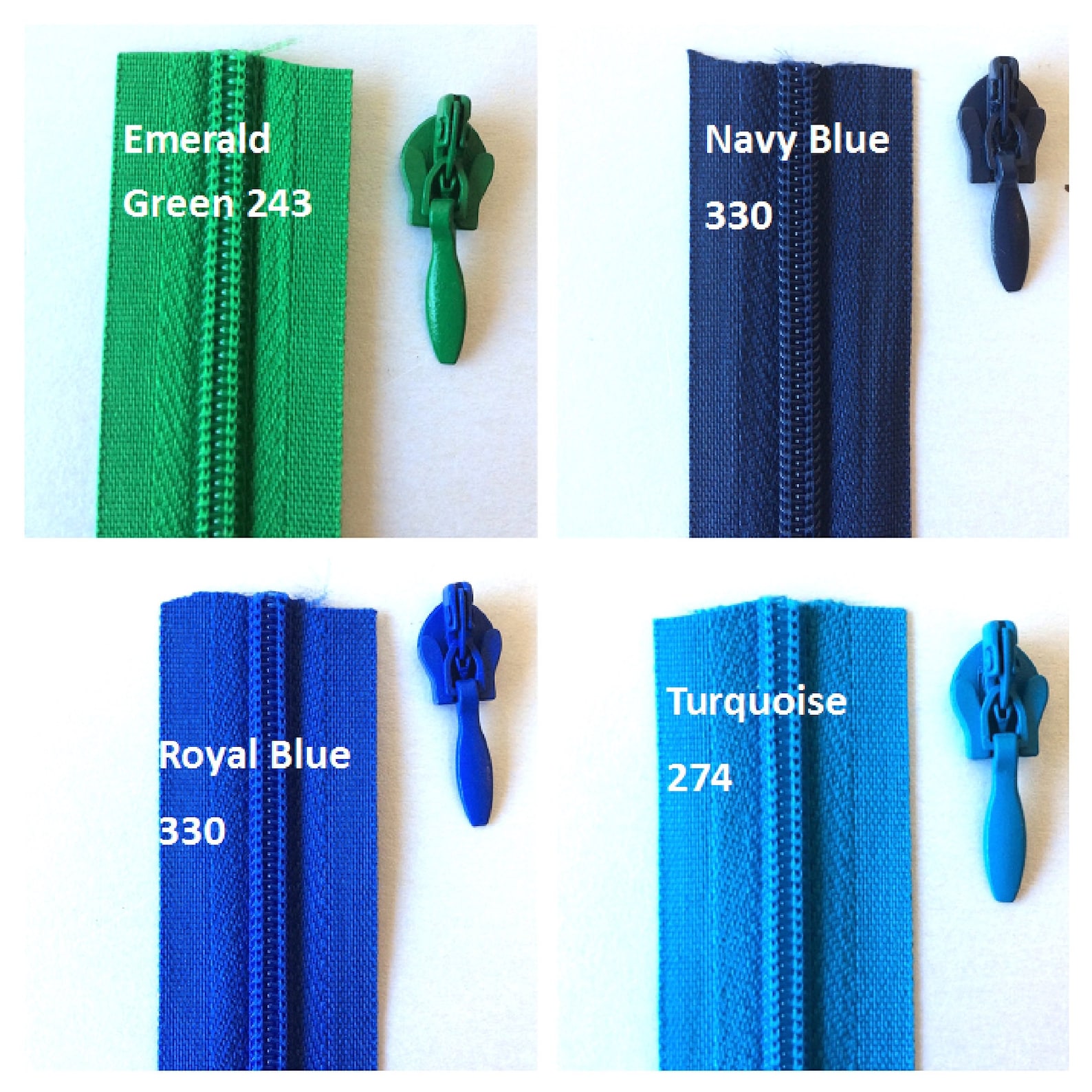 Continuous Zipper Roll, Invisible / Concealed, Size 3 - Etsy UK