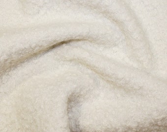 Cream Boucle Fabric - Etsy UK