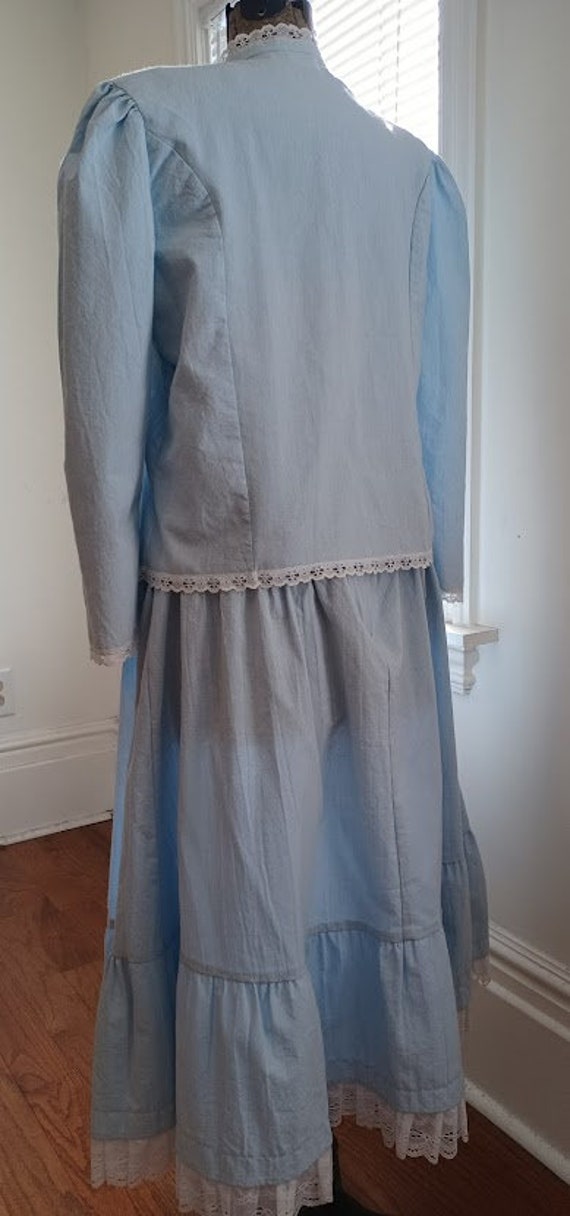 1970s Prairie Style Skirt and Jacket - M - Gem